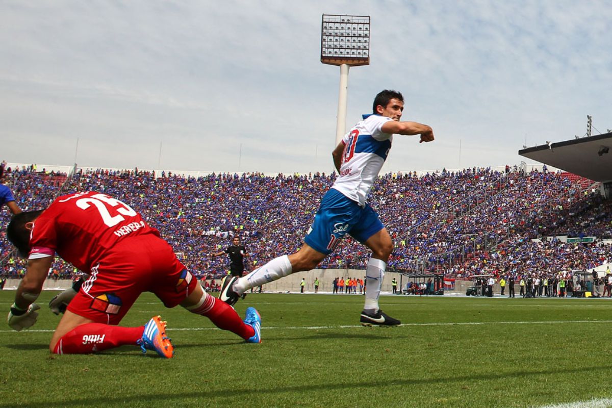 Máximos goleadores históricos de Universidad de Chile vs Católica