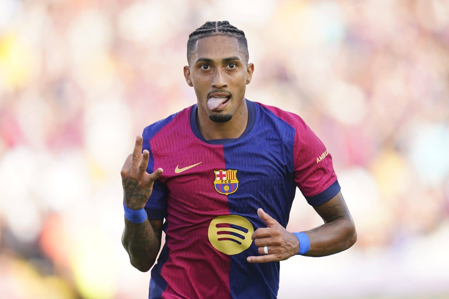 Barça : le record remarquable de Raphinha avant la reprise