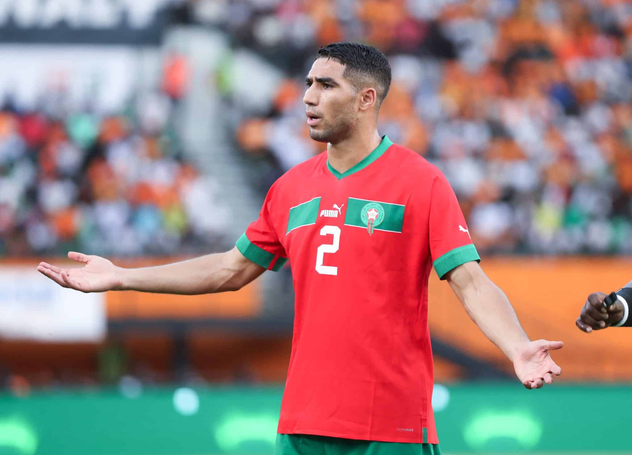 Achraf Hakimi battu pour le Ballon d'Or africain 2024