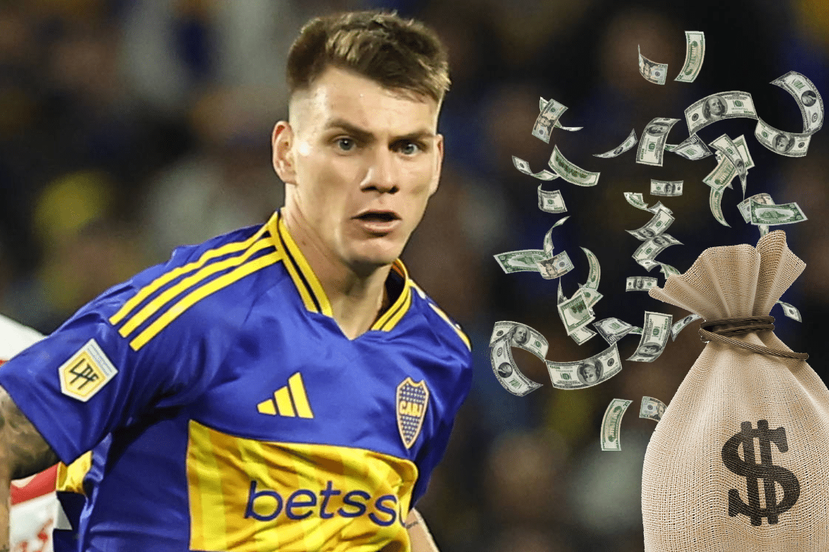 ¿Cuánto gana Kevin Zenón en Boca?