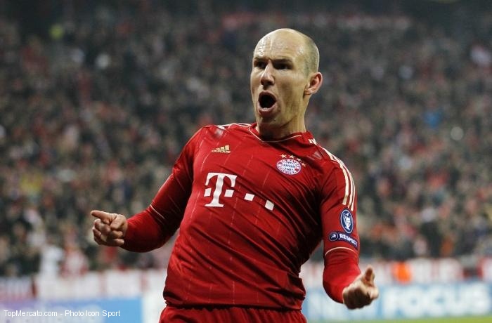 Arjen Robben, même pas en rêve pour l'Inter Milan