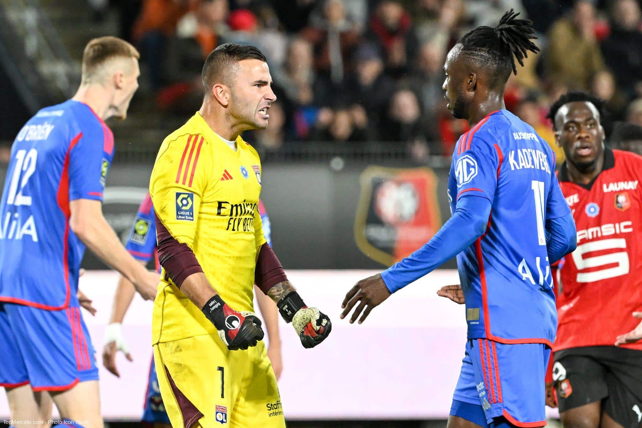 Match Lyon - Lille : chaîne TV et compos probables