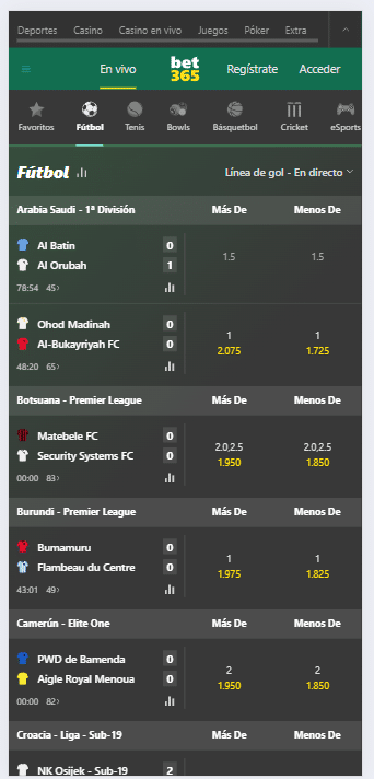 Bet365 App Chile: apuesta a tus deportes favoritos desde tu móvil