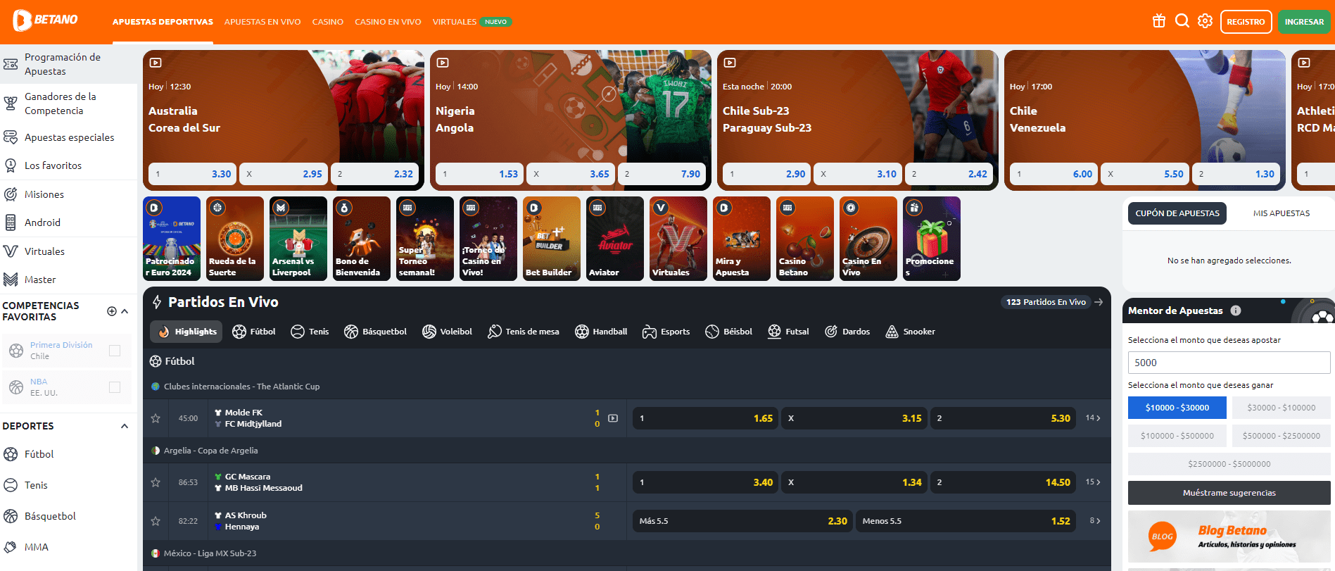 Código Promocional Betano BETATOP para Junio 2024