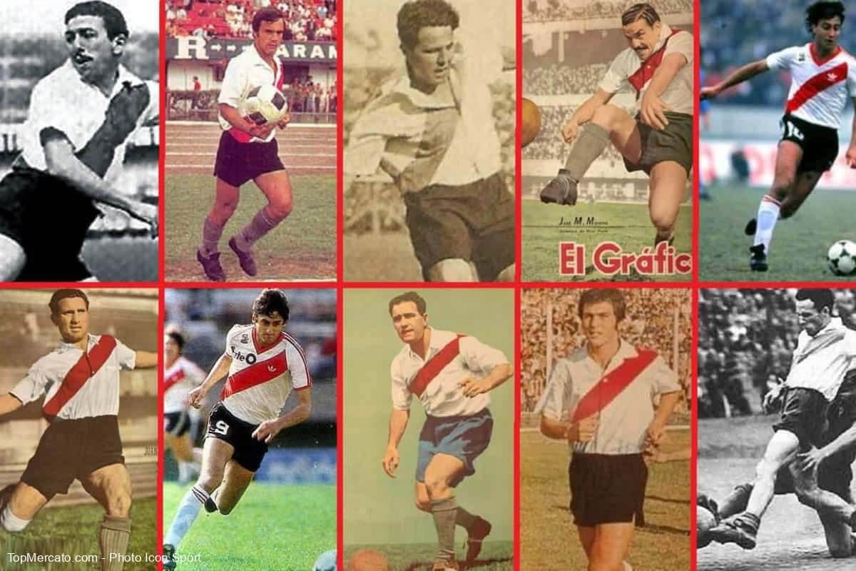 Quién es el máximo goleador en la historia de River