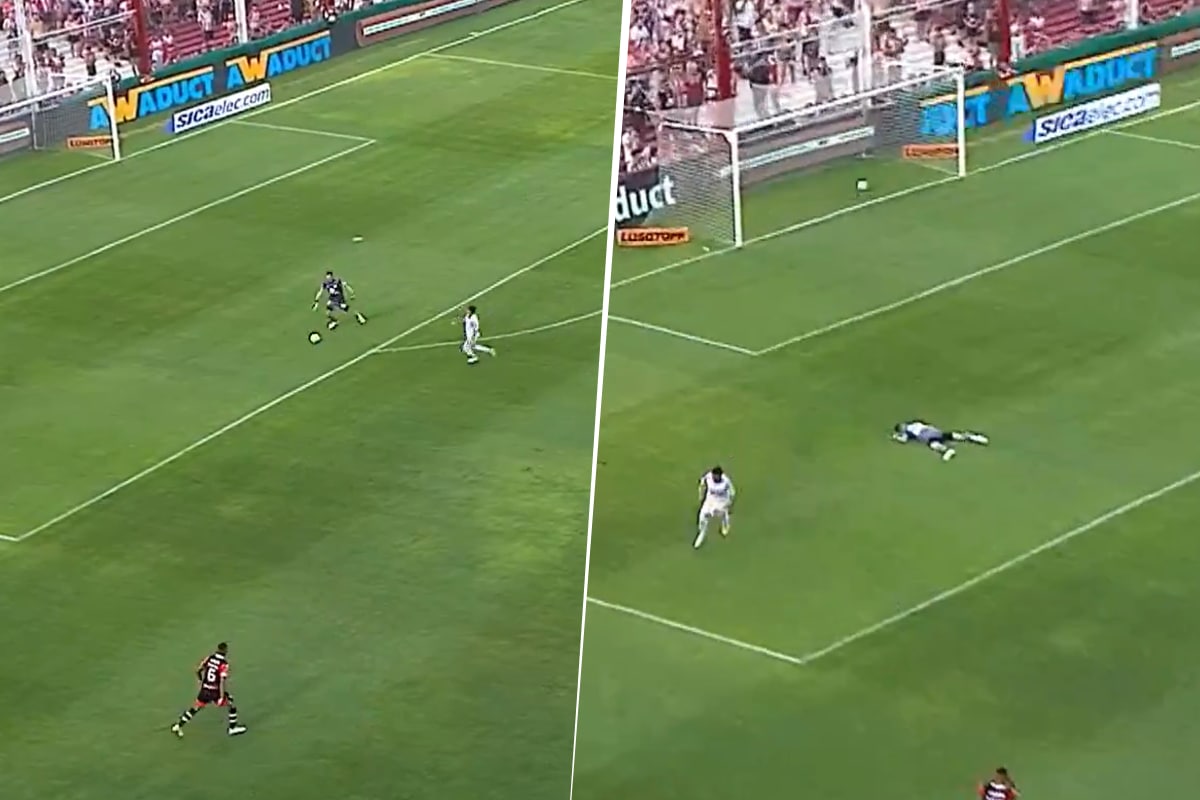 VIDEO: El insólito blooper de Roffo que significó un gol de Independiente