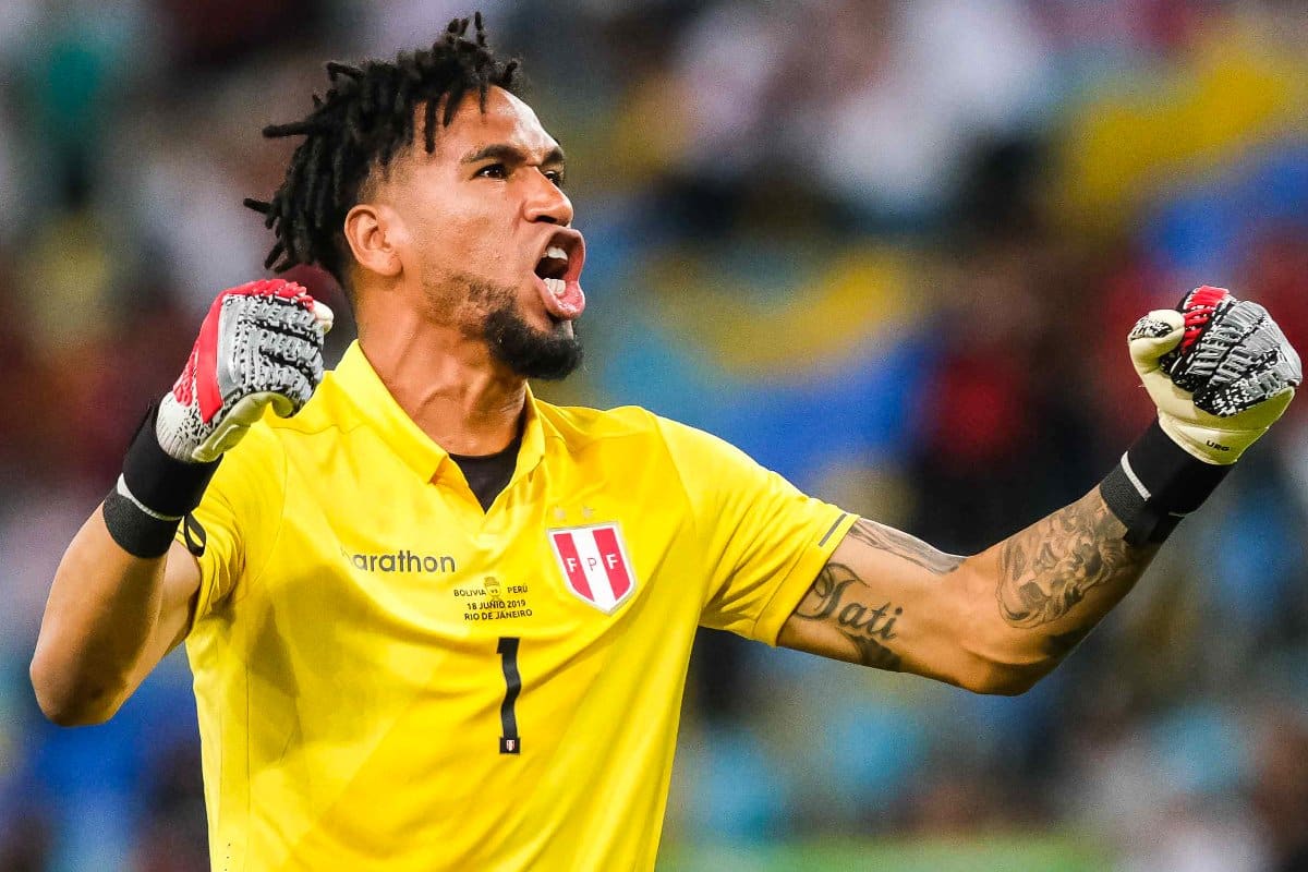 Todos los números de Pedro Gallese con la selección peruana