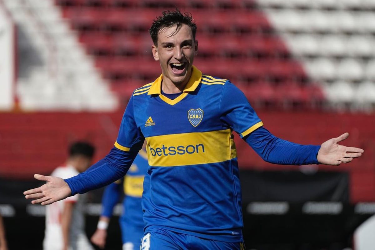 Boca Juniors: quién es Valentino Simoni, el pibe que firmó contrato