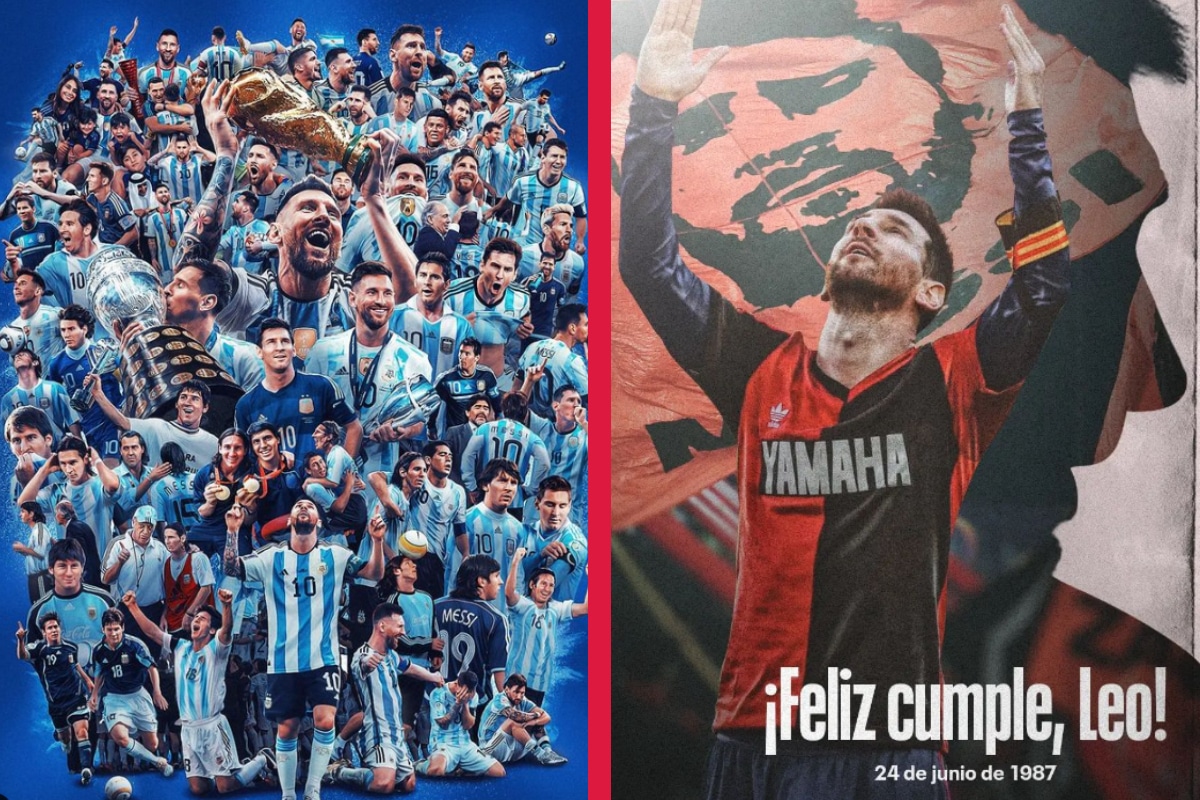 Los mejores saludos en redes por el cumpleaños 37 de Messi